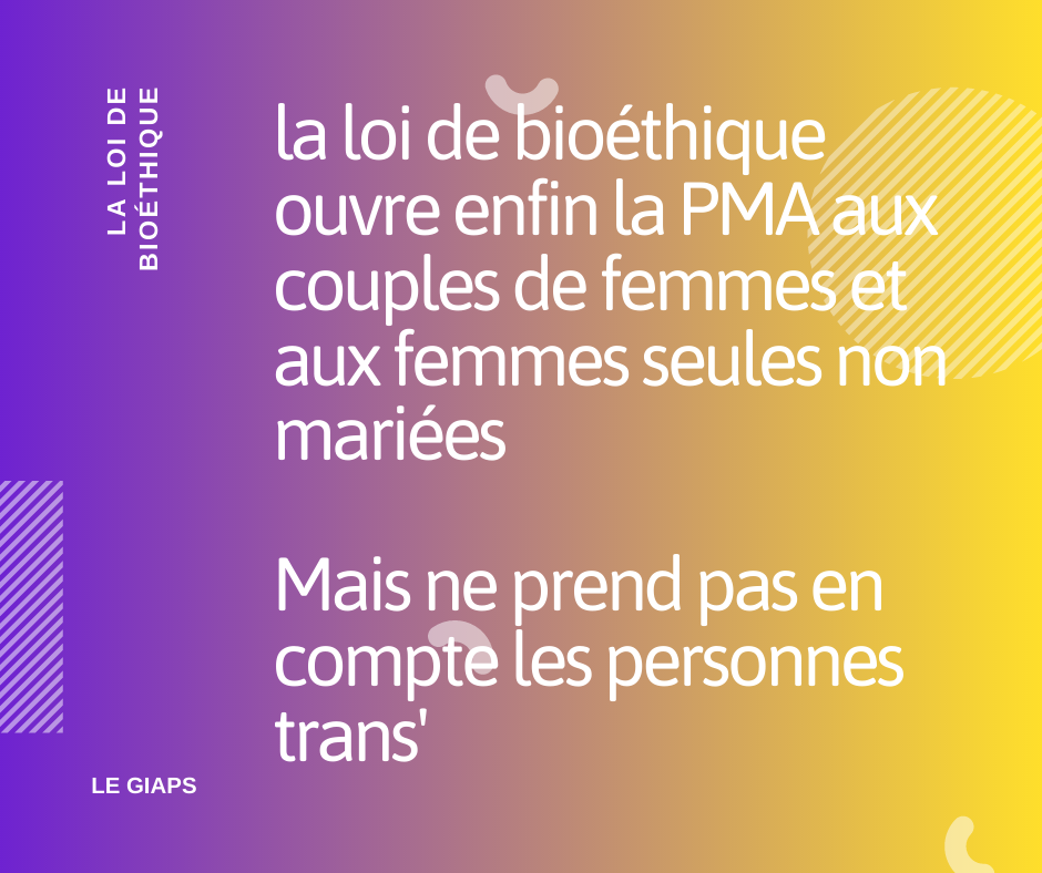 La loi de bioéthique est enfin adoptée ! – GIAPS